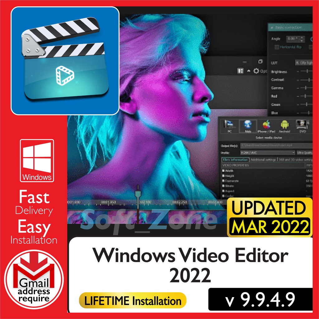 Windows Video Editor 2022 v9.9.4.9 - Easily Edit Video Files Like A ...