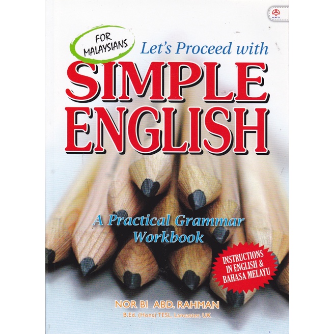 (ALAF 21) SIMPLE ENGLISH (NOR BI ABD. RAHMAN) | Shopee Malaysia