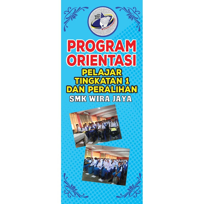 Bunting Kelas & Sekolah (Orientasi, Back To School, Cegah Dengi etc ...