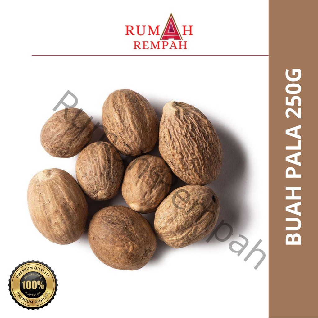 [ READY STOCK ] Buah Pala (Nutmeg) 250g | Shopee Malaysia