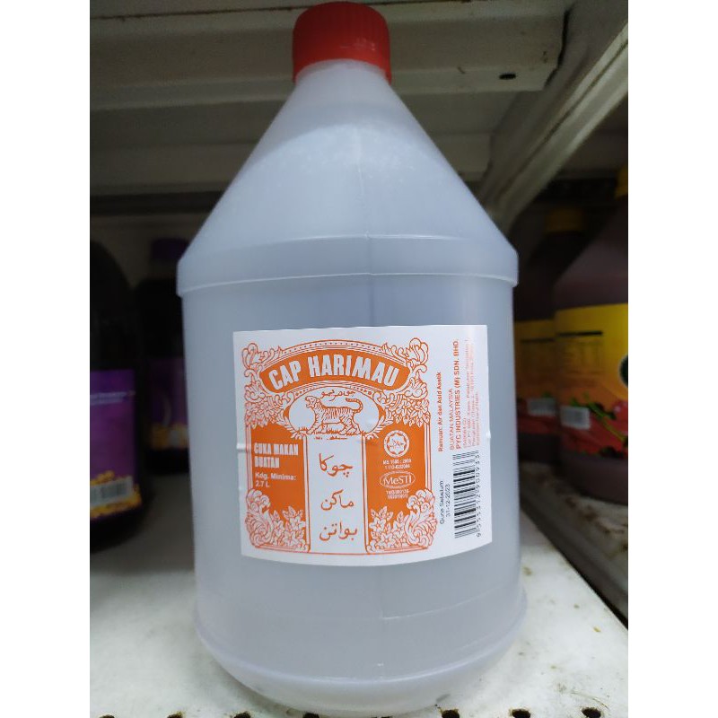 Cap harimau 🐅 cuka 2.7L | Shopee Malaysia