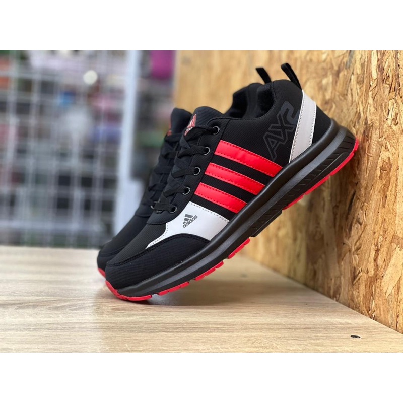 🔥 ADIDAS AX2 ZOOM BLACK/RED 🔥 | Shopee Malaysia