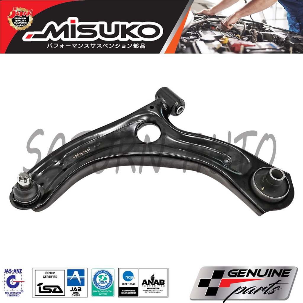 PERODUA BEZZA AXIA FRONT LOWER ARM (LH) BRAND MISUKO | Shopee Malaysia