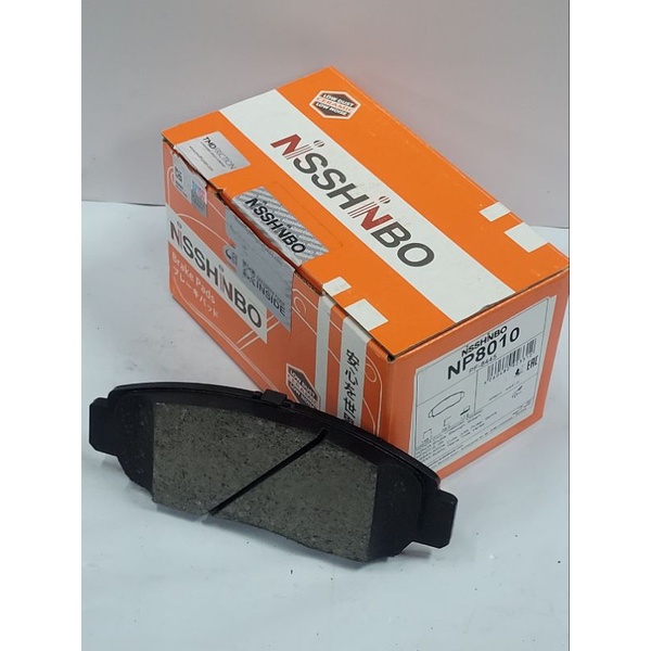 Nisshinbo NP8010 Honda Accord TAO,Accord SDA,Civic FD,Civic FB,Stream S7A,BRV,Odyssey Front NAO ...