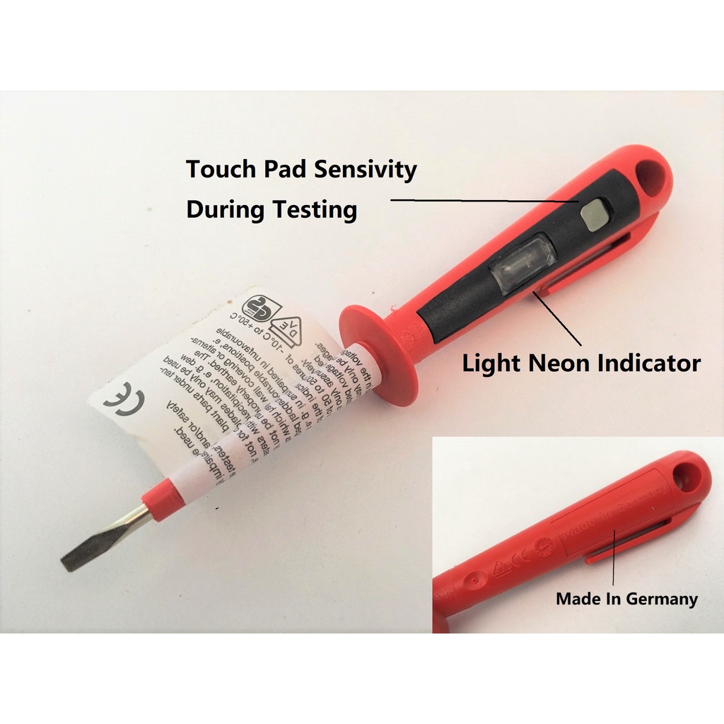 Germany Original Quality Heavy Duty Test Pen For Electricity , Short ...