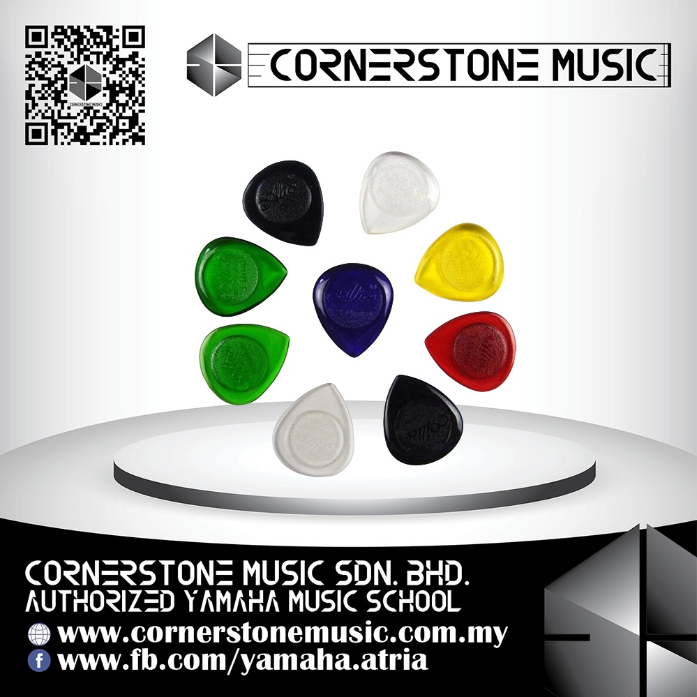 Alice Guitar Picks Stubby Design Guitar Pick 3.0mm 100J ( 100 J )(1 pcs ...