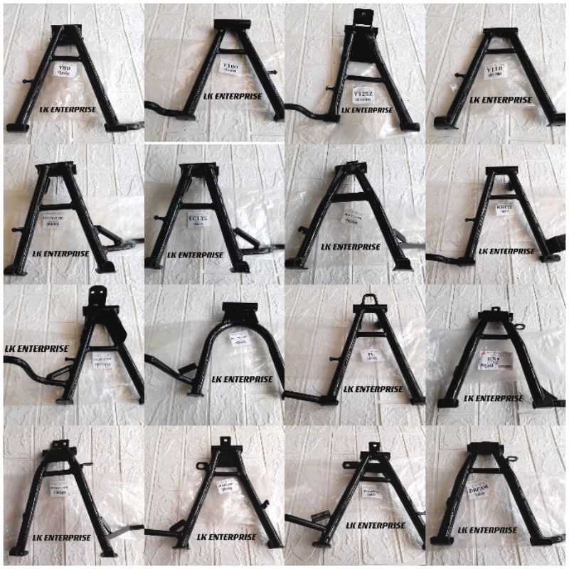DOUBLE STAND MAIN STAND TONGKAT DUA MOTOR HONDA EX5 DREAM YAMAHA LC 135 ...
