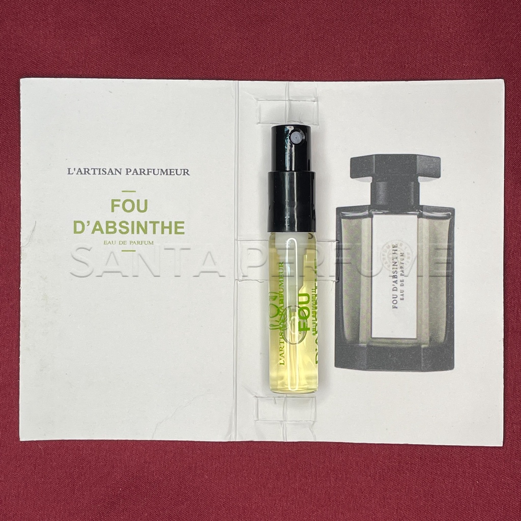 L'Artisan Parfumeur Fou d'Absinthe, 2006 2ML Perfume Sample Fragrance ...