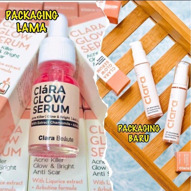 🔥READY STOCK🔥 CLARA GLOW SERUM VIRAL(new packing oril hq) | Shopee Malaysia