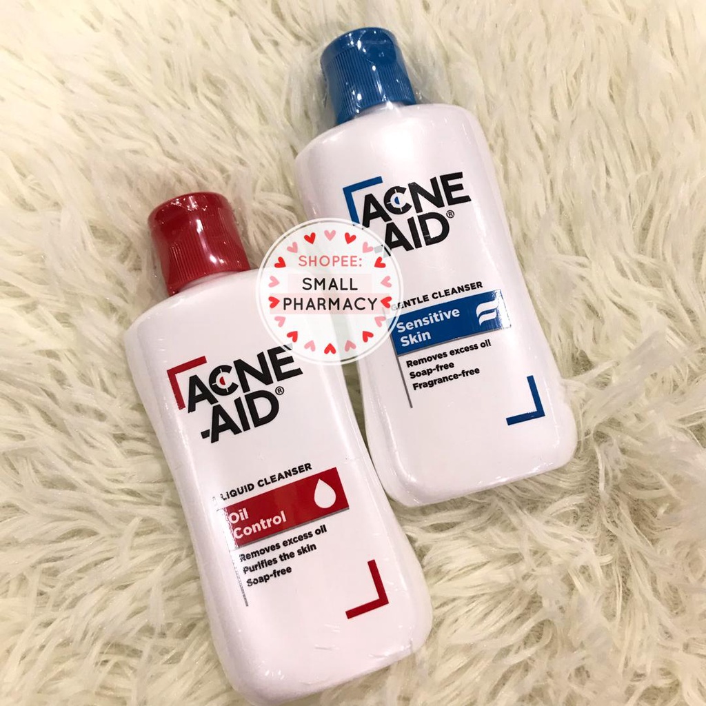 Acne-Aid Oil control liquid cleanser / Sensitive skin gentle cleanser ...