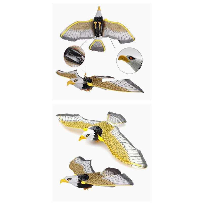 Electric Flying Bird Hanging Wire Toy Birds Flying Eagle Electric ...