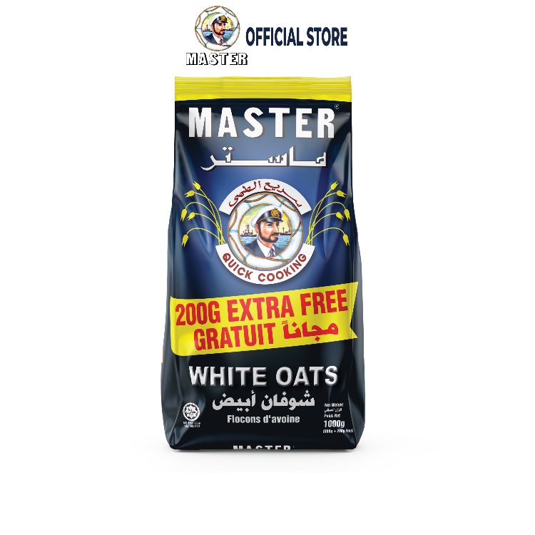 Master Quick Cook Oat 1kg (Exp: 09/2024) | Shopee Malaysia