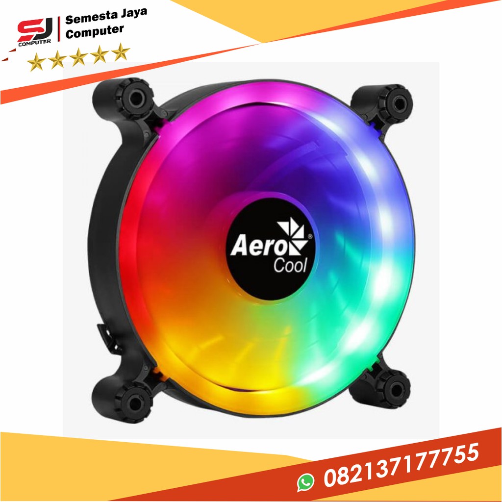 Aerocool Spectero 12 FRGB - 12cm FRGB Fan Gaming Case with Molex ...