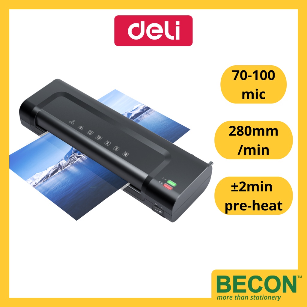 Deli Laminator A4 No.14375 | Shopee Malaysia