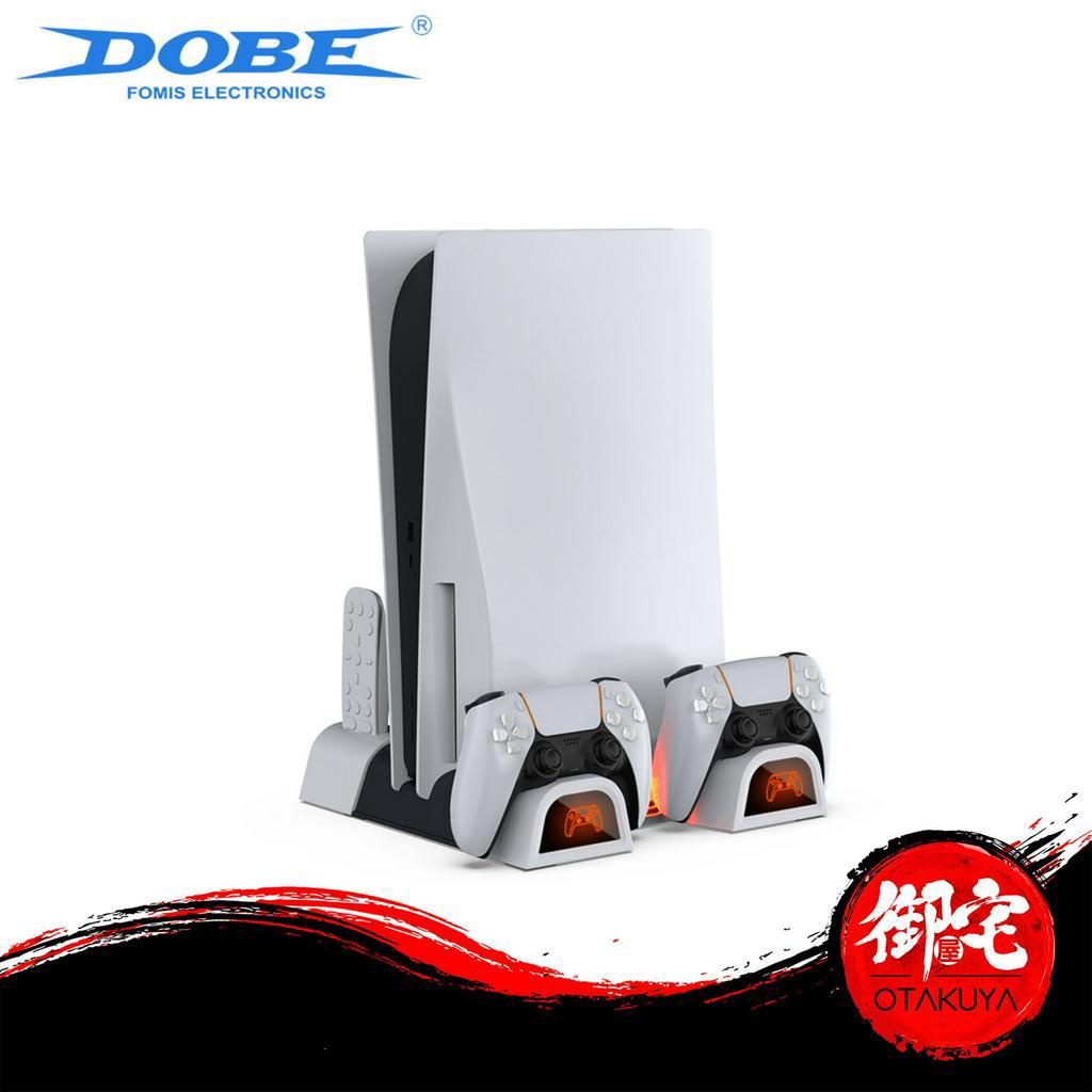 DOBE PS5 Multifunctional Cooling Stand - Dual Charging Dock / 10 Game ...