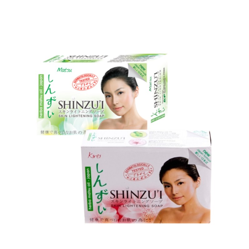 Shinzui Skin Lightening Soap 85gmx6 (random) | Shopee Malaysia