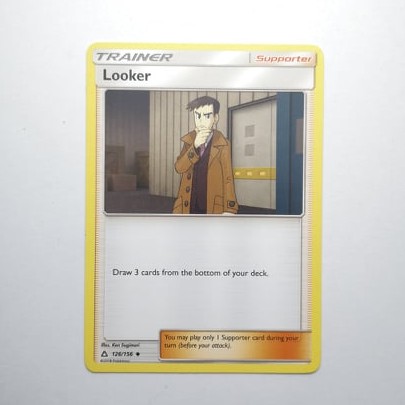 Pokemon Tcg Looker - 126/156 - Uncommon | Shopee Malaysia