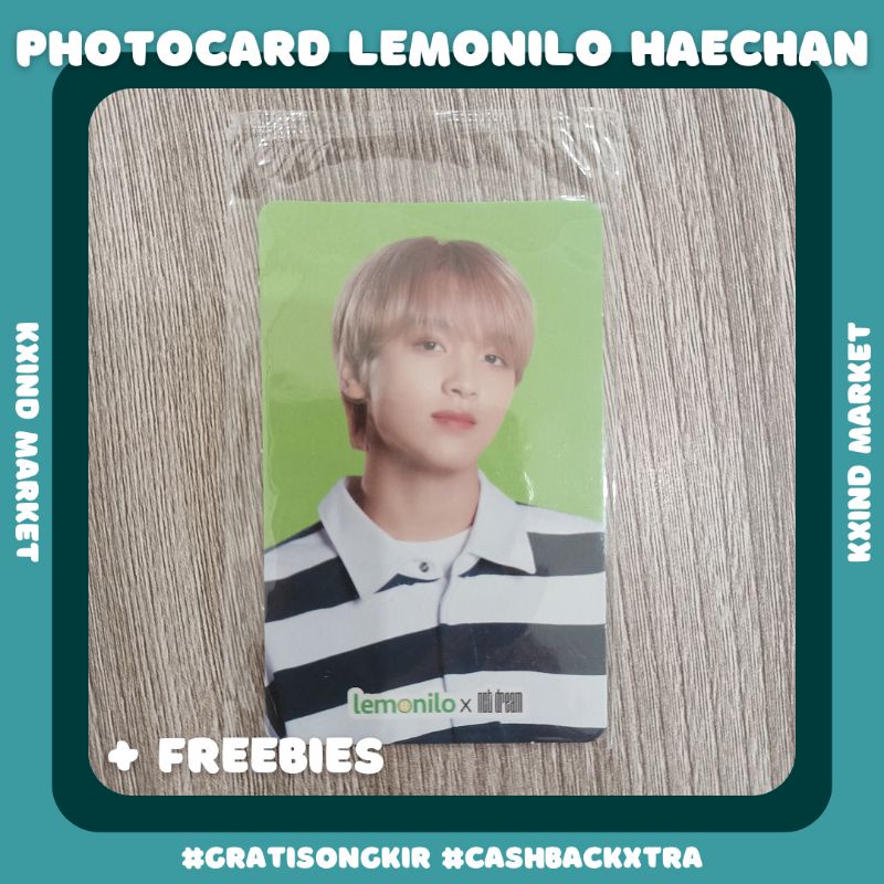 Photocard Haechan Lemonilo Noodles / PC nct dream Haechan / Lemonilo PC ...