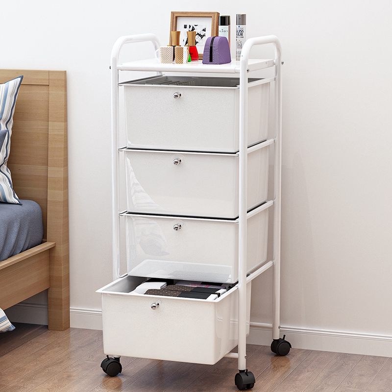 Rak troli Bertingkat 3 or 4 Pelbagai Guna Tier Drawer Storage Trolley ...