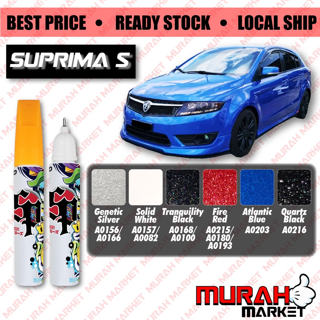 Touch Up Pen PROTON SUPRIMA S Original Stock Color 🎨 Pen & Brush Repair ...