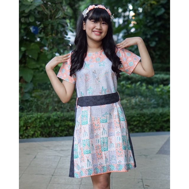 Batik Dress With A Combination Of Soft And Thick Lace Material, Soft ...