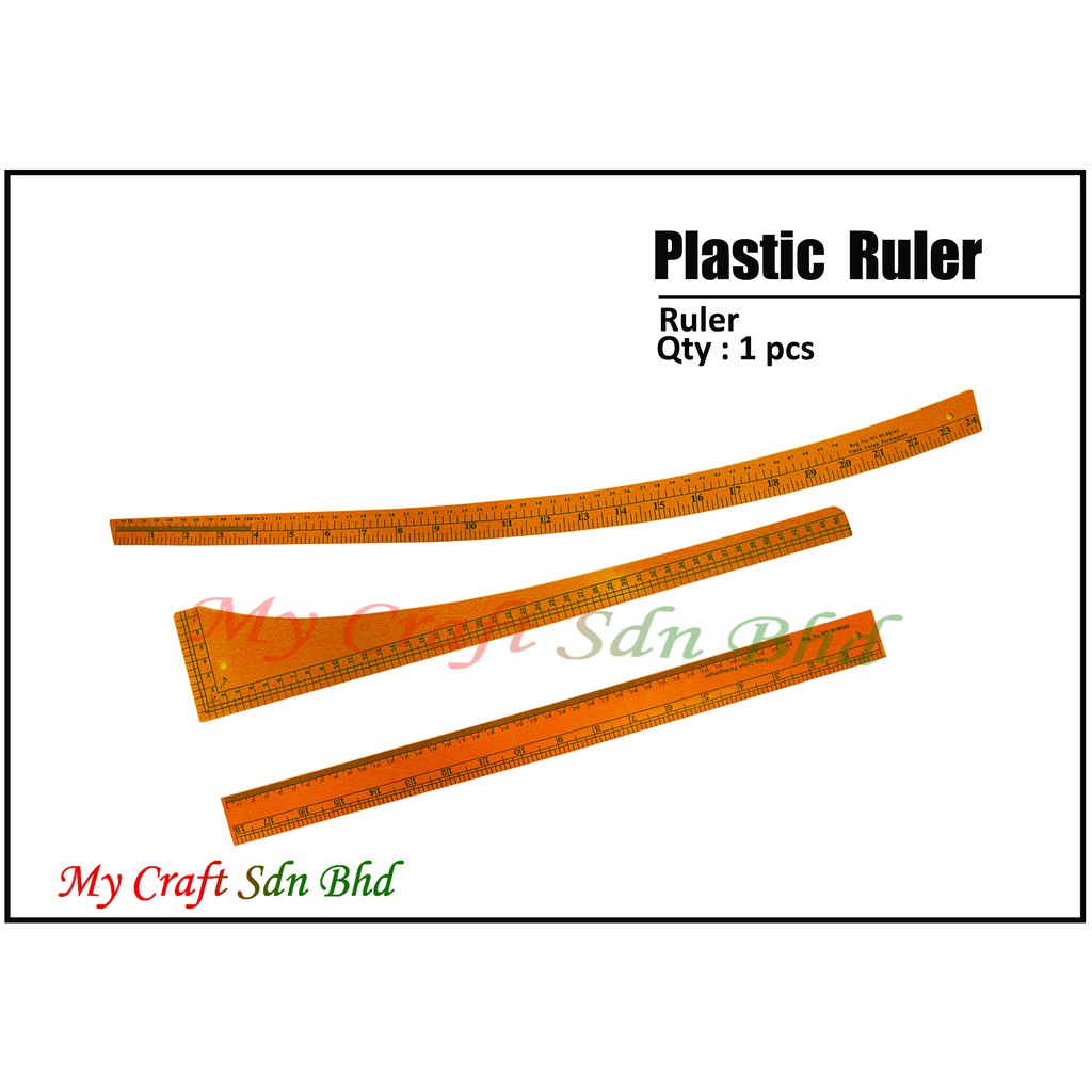 [Ready Stock] Plastic Ruler | Pembaris |Tailoring Ruler | Dress Making ...