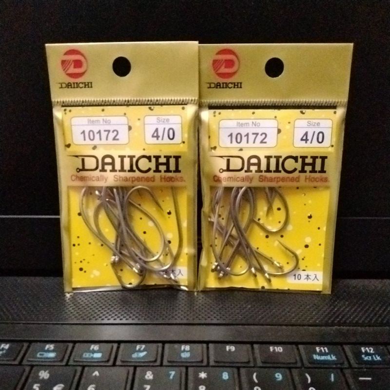 DAIICHI CHEMICALLY SHARPENED HOOKS (IKAN HARUAN) | Shopee Malaysia