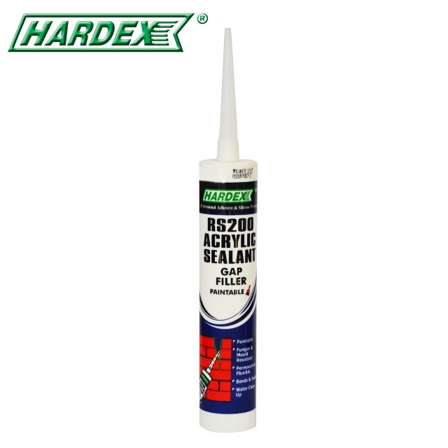 HARDEX RS200 Acrylic Sealant Paintable Gap Filler (White) | Shopee Malaysia