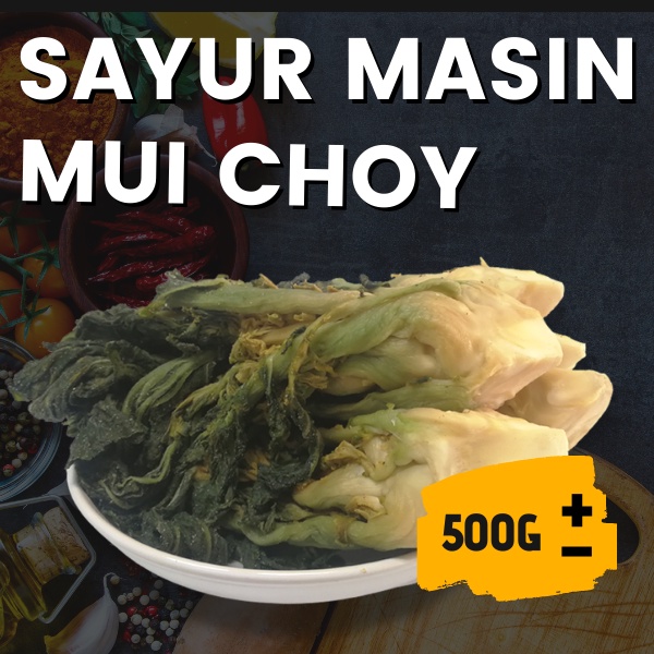 Salted Vegetable Mui Choy/Sayur Masin Mui Choi 咸梅菜芯 [500GM] | Shopee ...
