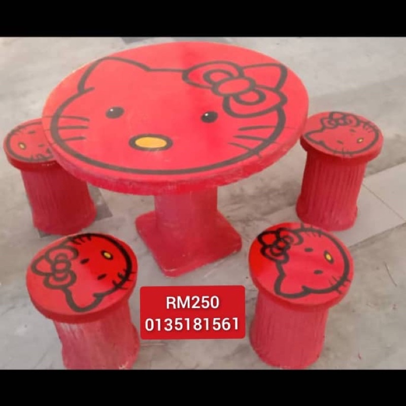 KERUSI MEJA BATU [UTK COD WSP 0135181561] SET MEJA KERUSI BATU MURAH ...