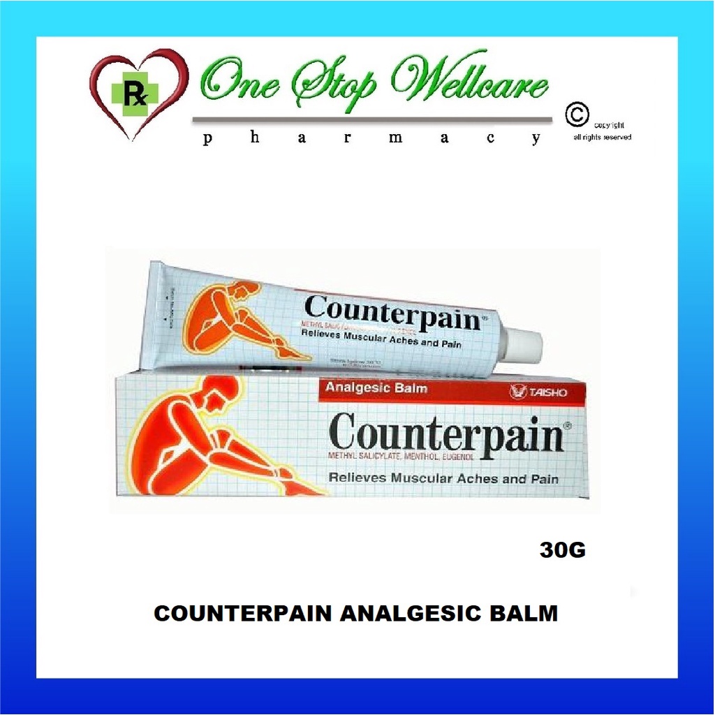 COUNTERPAIN ANALGESIC BALM 30G (EXP:12/2026) | Shopee Malaysia