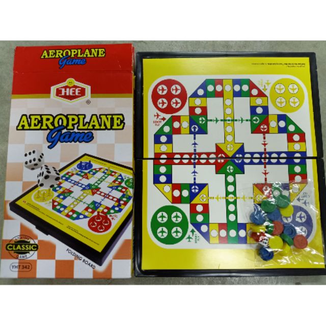 Aeroplane Game*Box 盒子飞机棋 | Shopee Malaysia