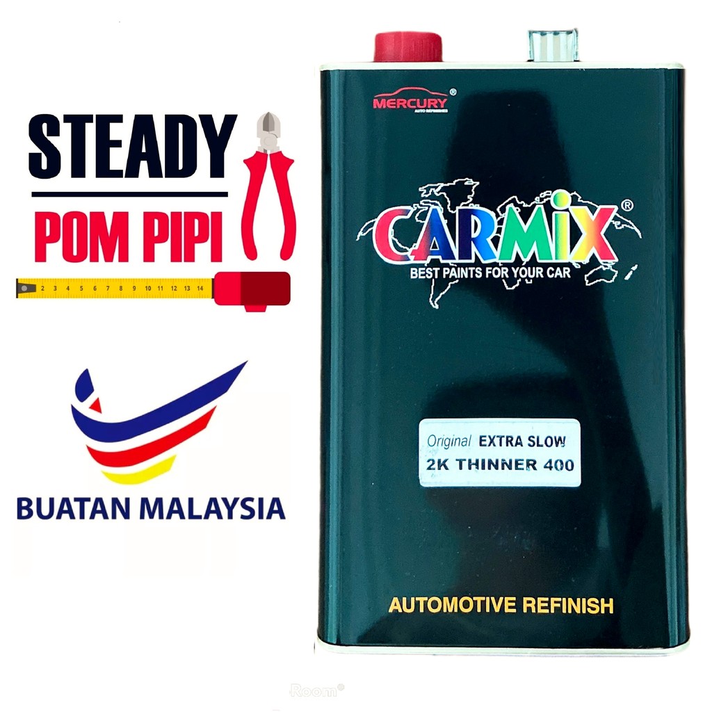 3L CARMIX 400 2K EXTRA SLOW THINNER | Shopee Malaysia
