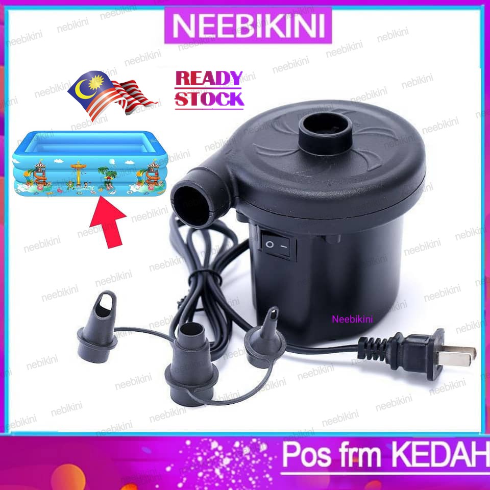 A31A Swimming pool Electric air pump air inflator pool swim ring pump ...