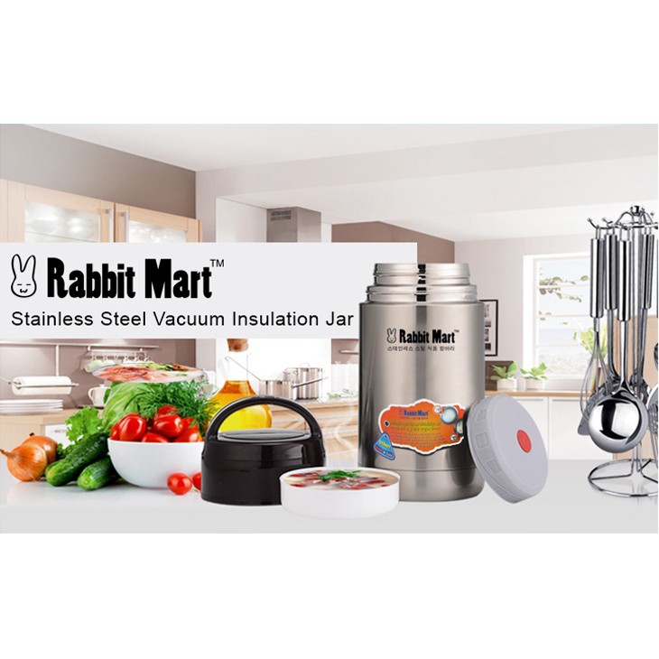 Rabbit Mart Vacuum Jar Thermal Flask Thermos 1200ml | Shopee Malaysia