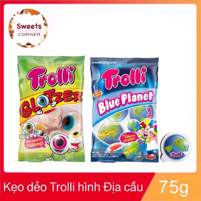 Earth and Eye Trolli marshmallows pack of 4 (4 types) | Shopee Malaysia