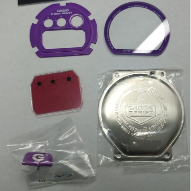 G-Shock Original Replacement Parts DW690 CC6 Faceplate LCD Glass ...