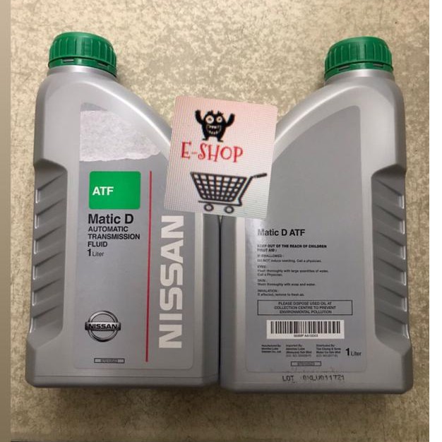 (100%ORIGINAL)NISSAN ATF MATIC-D 1LITER | Shopee Malaysia