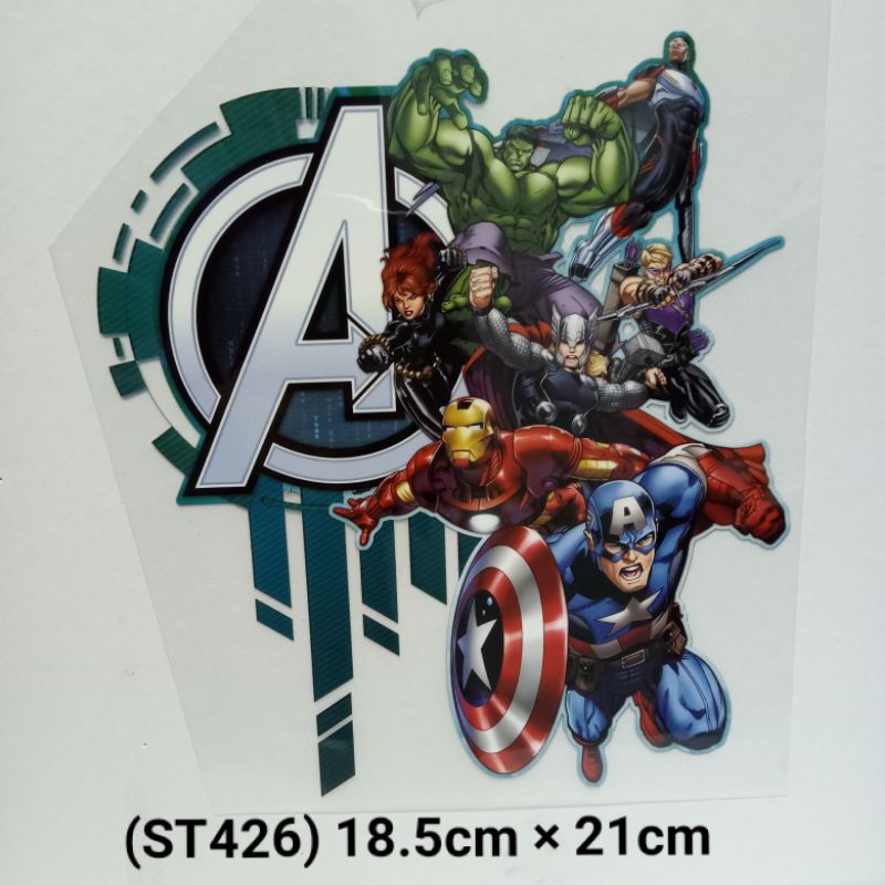 ST 013 [LOCAL SELLER] READYSTOCK heat transfer sticker/ Iron on sticker ...