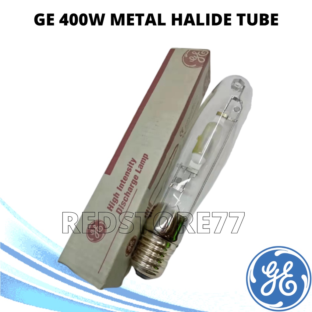 GE 400W METAL HALIDE TUBE E40 / OLD STOCK OLD PRICE / ORIGINAL TUBE ...