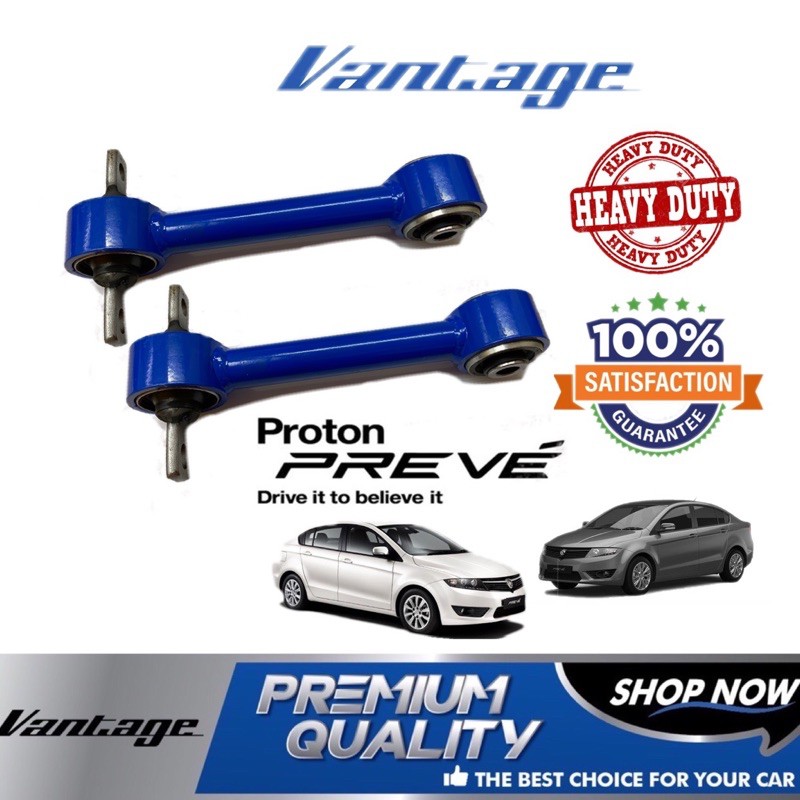🔥Heavy Duty🔥 Vantage Rear Upper Arm short Proton Preve Suprima S Set ...