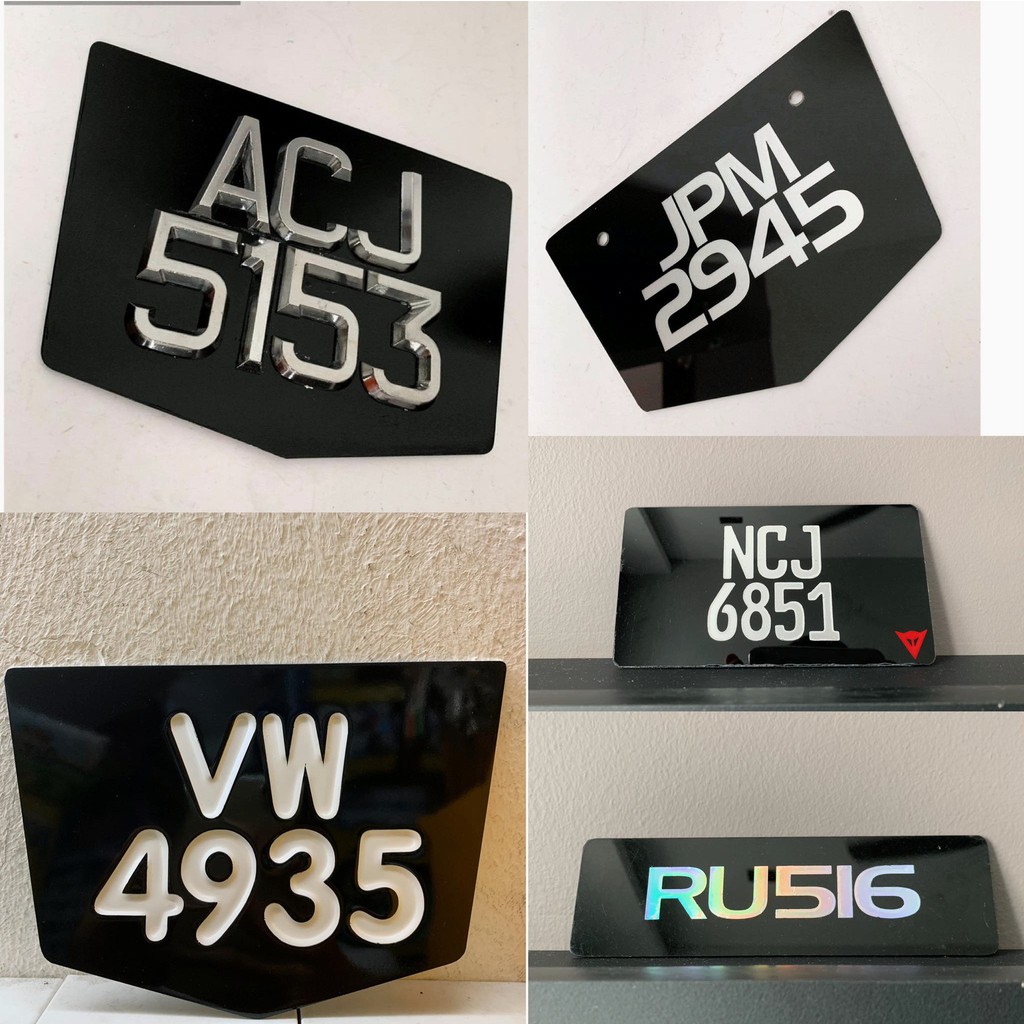 NUMBER PLATE BESI KETUK & NUMBER PLATE TANAM DALAM NOMBOR PLATE MOTOR ...