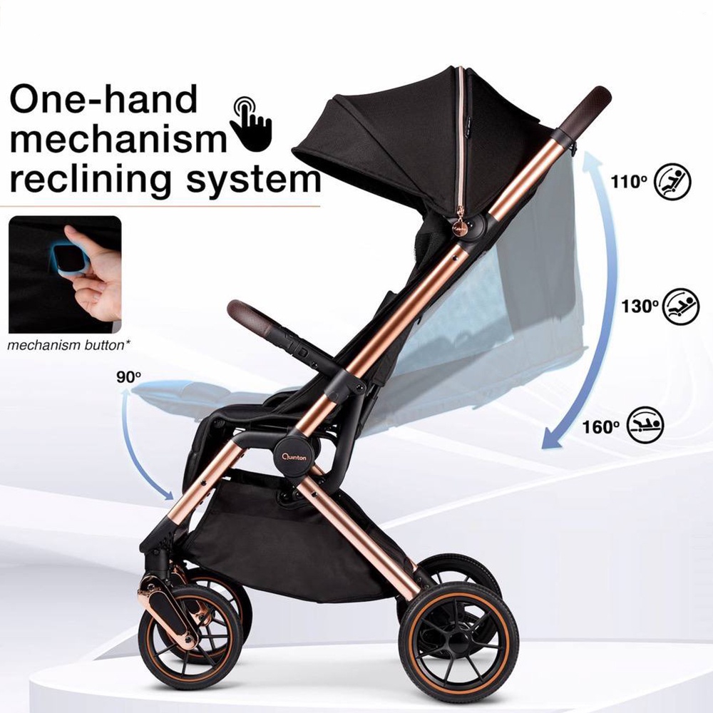 Quinton Roxy Compact Travel Baby Stroller With Auto Fold, Newborn - 4 ...