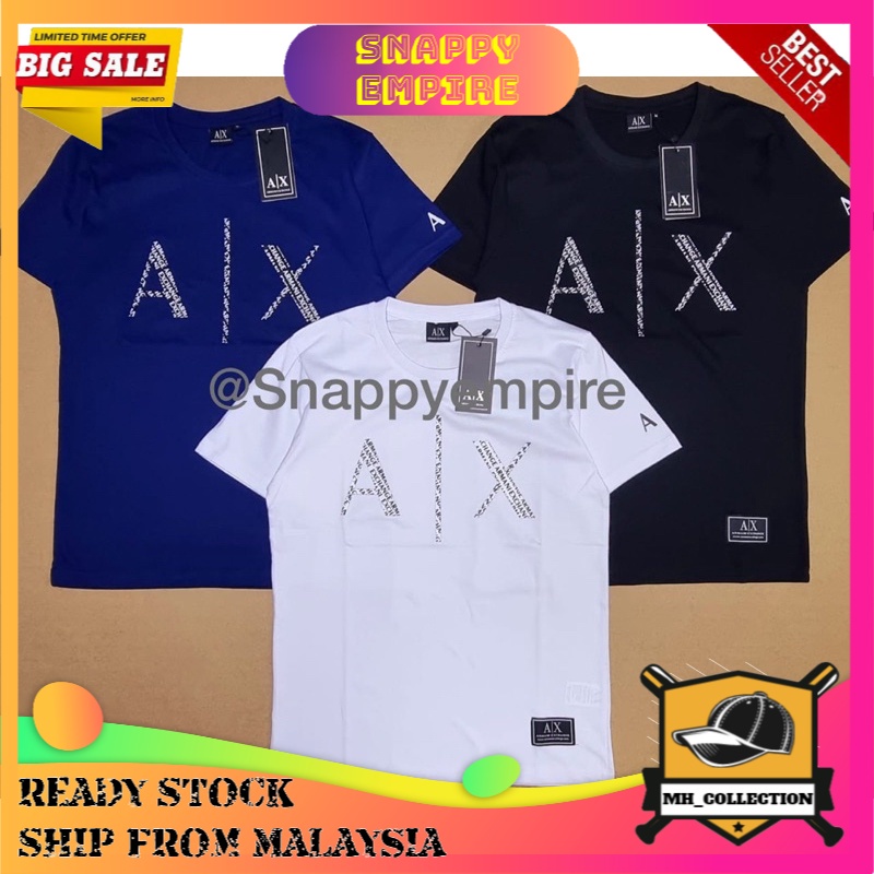 TSHIRT AX PREMIUM🔥/💯% COTTON/HIGHQUALITY [S-XXL) | Shopee Malaysia