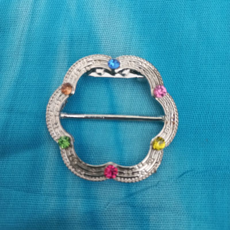 Coconut Shell Sarong buckle (7-9cm)/Natural Pareo Buckle Coconut Shell ...