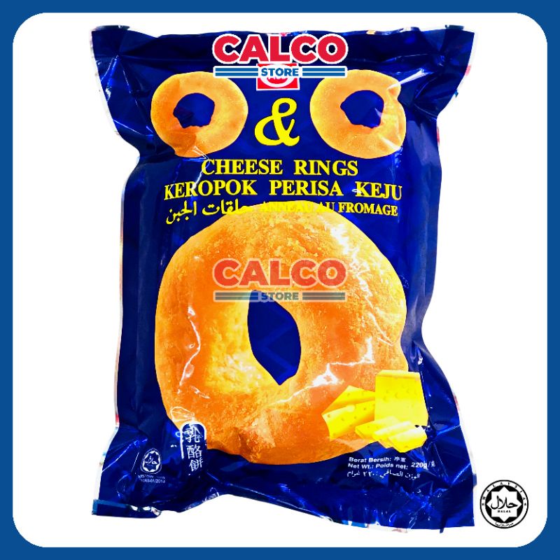 Pico O&O Cheese Rings Keropok Perisa Keju Snack 乳酪饼 Makanan Ringan ...