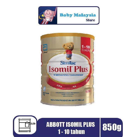 ABBOTT ISOMIL PLUS 850G (1 - 10 tahun) | Shopee Malaysia