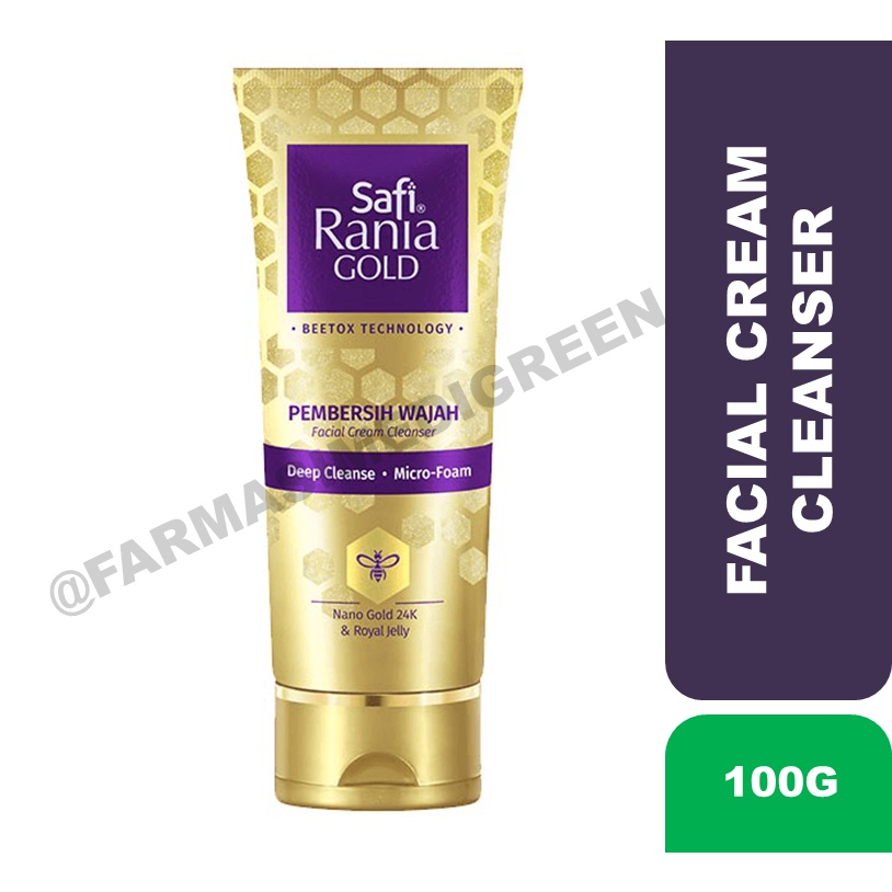 Safi Rania Gold Facial Cream Cleanser 100G (EXP: 06/24) | Shopee Malaysia