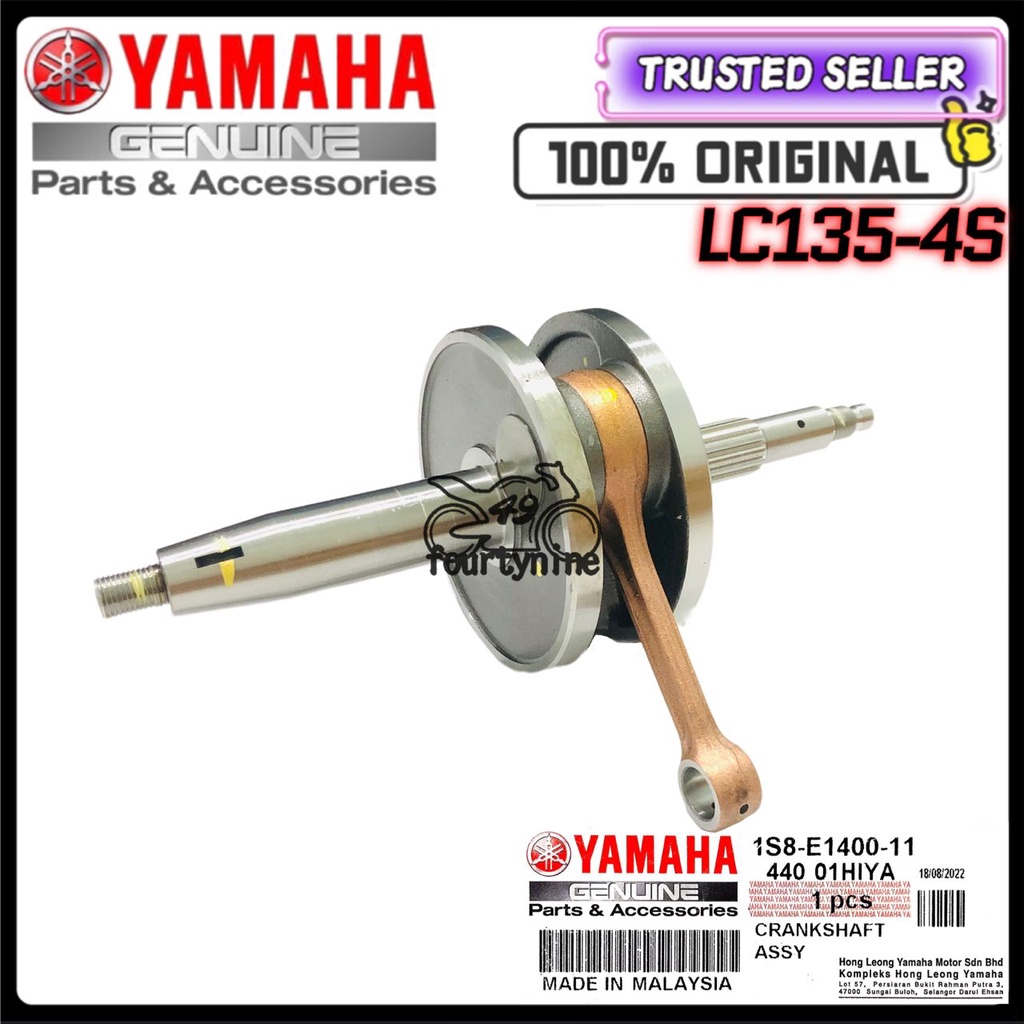 100% ORIGINAL LC135 4S 4SPEED CRANKSHAFT ASSY CRANK SHAFT | Shopee Malaysia