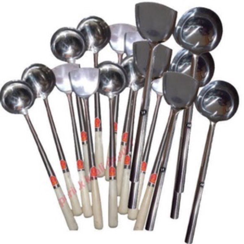 SUDIP & SENDUK GORENG BESI PEMEGANG TANGKAI KAYU | Shopee Malaysia